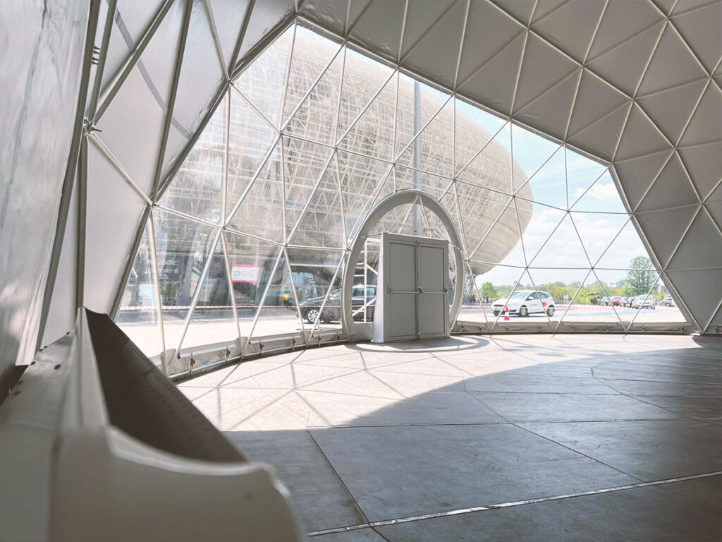 3D scanning of Fame MMA fighters - Geodesic Dome P300