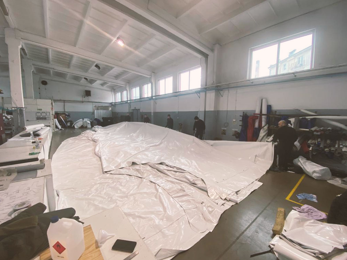 Dome Covers Folding and Care Process | Polidomes – geodesic tents ...