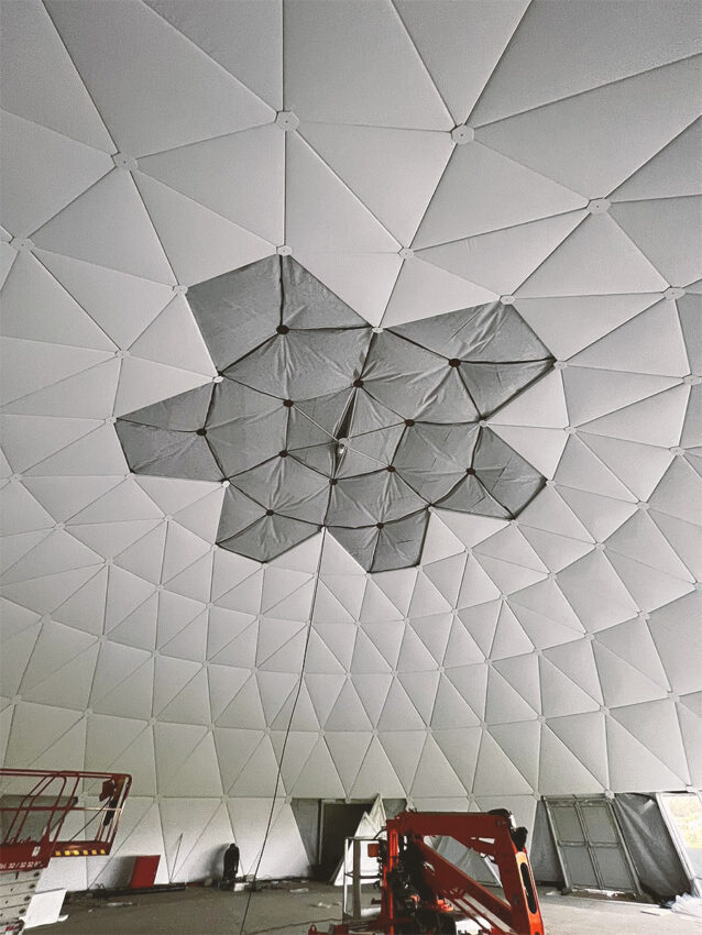 Polidomes PIR Dome Panel Insulation System | Polidomes – geodesic tents ...