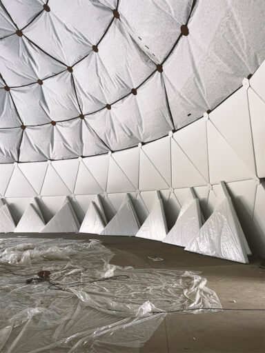 Polidomes PIR Dome Panel Insulation System | Polidomes – geodesic tents ...