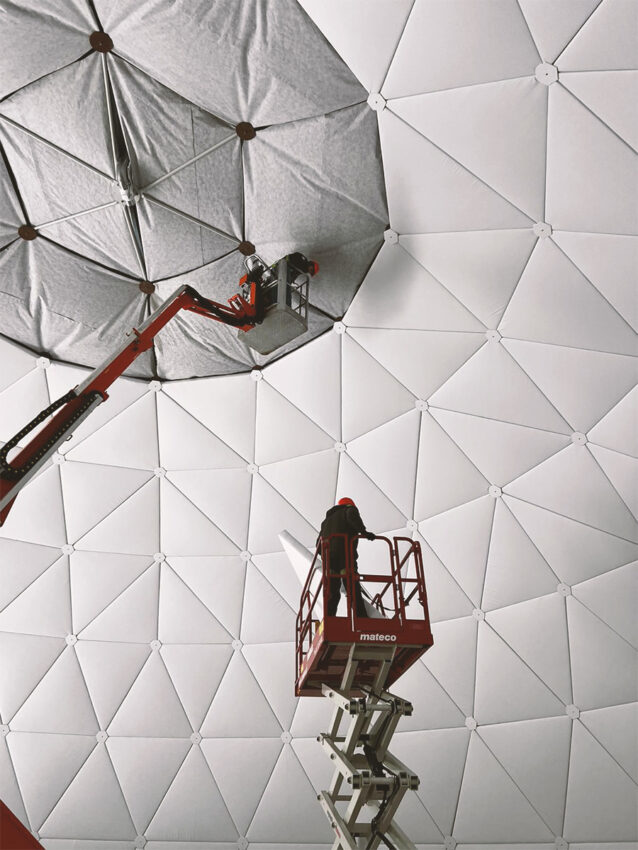 Polidomes PIR Dome Panel Insulation System | Polidomes – geodesic tents ...