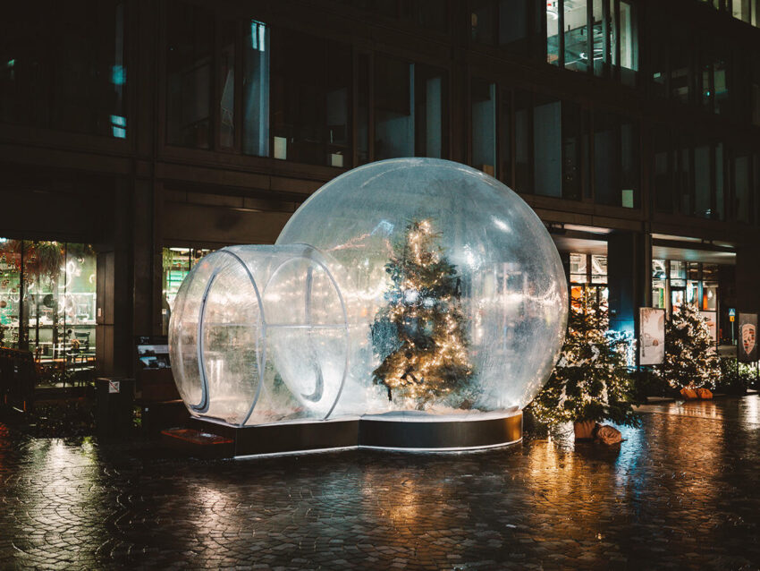 The Snow Globe in Porsche Village