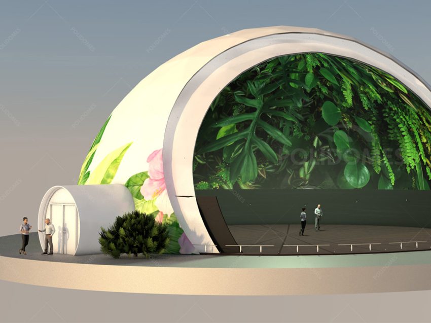 Projection Dome Multimedia Nature Experience | Polidomes – geodesic ...