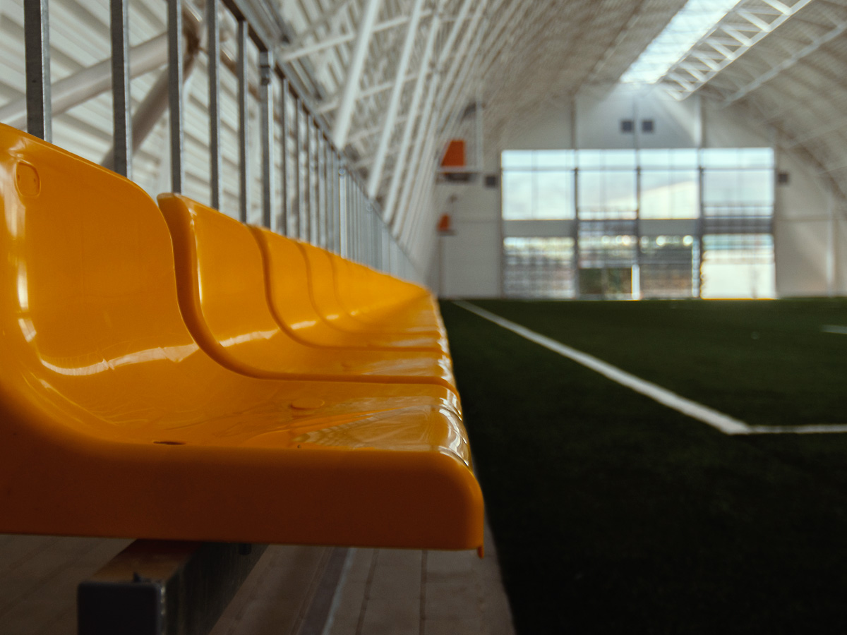 International's Energy-Efficient Sports Hall | Polidomes – geodesic ...